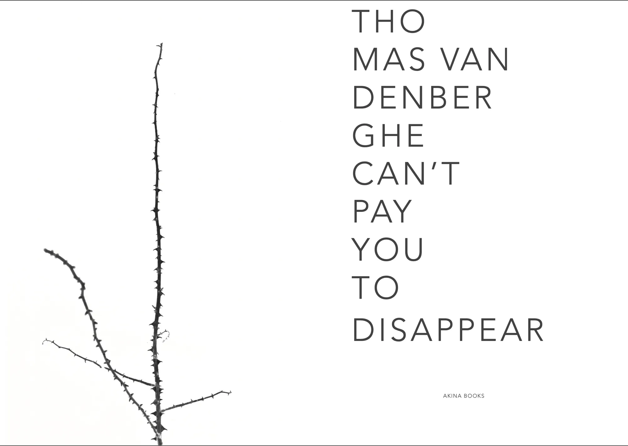 Thomas Vandenberghe - Intimate Structures